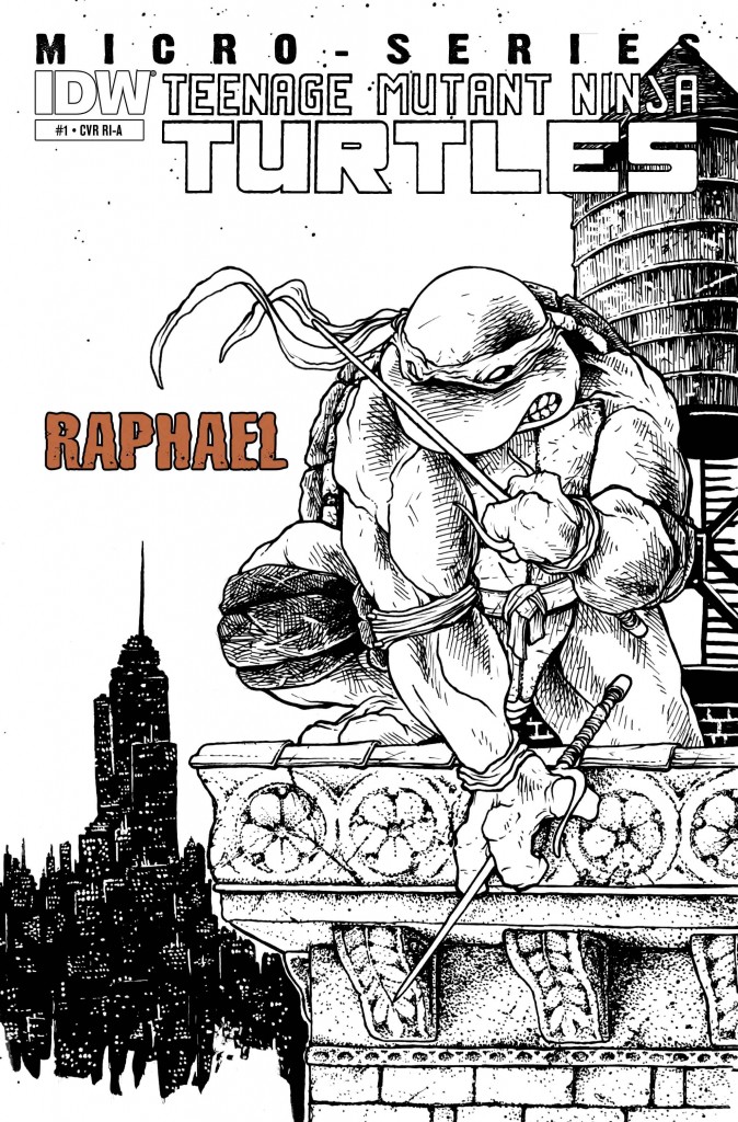 IDW – Micro-Series – Number 01 – Raphael – Teenage Mutant Ninja Turtles