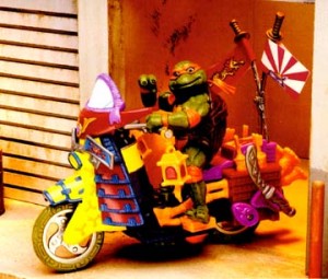 Playmates 1992 – Samurai Scooter – Teenage Mutant Ninja Turtles