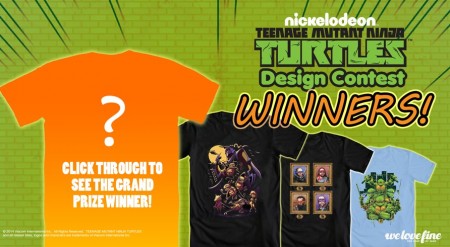 TMNT Design Contest Winners @WeLoveFine – Teenage Mutant Ninja Turtles